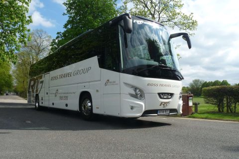 Coach & Minibus Hire in Wakefield & Castleford | Ross Travel Group