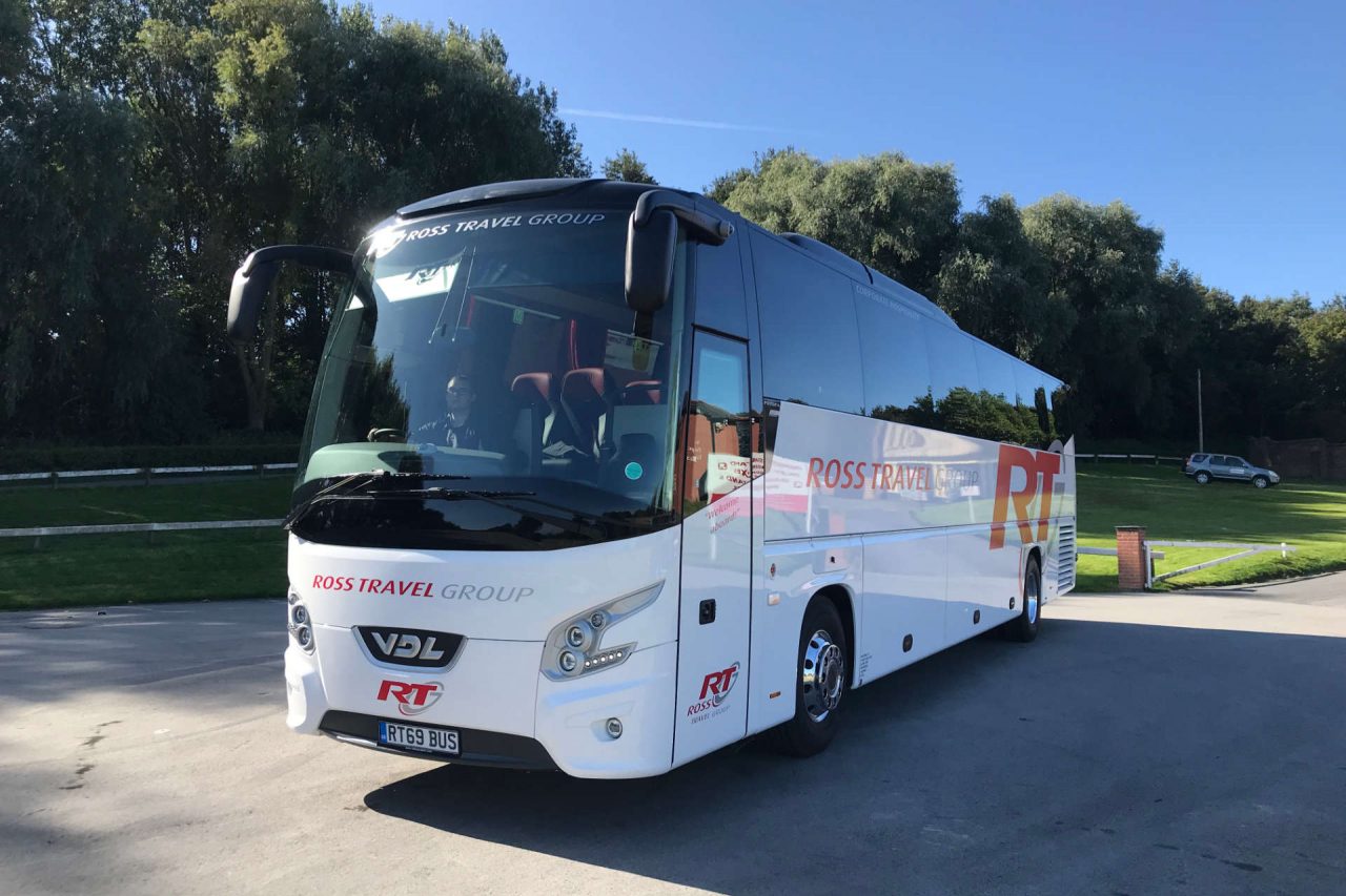 Coach & Minibus Hire in Wakefield & Castleford | Ross Travel Group